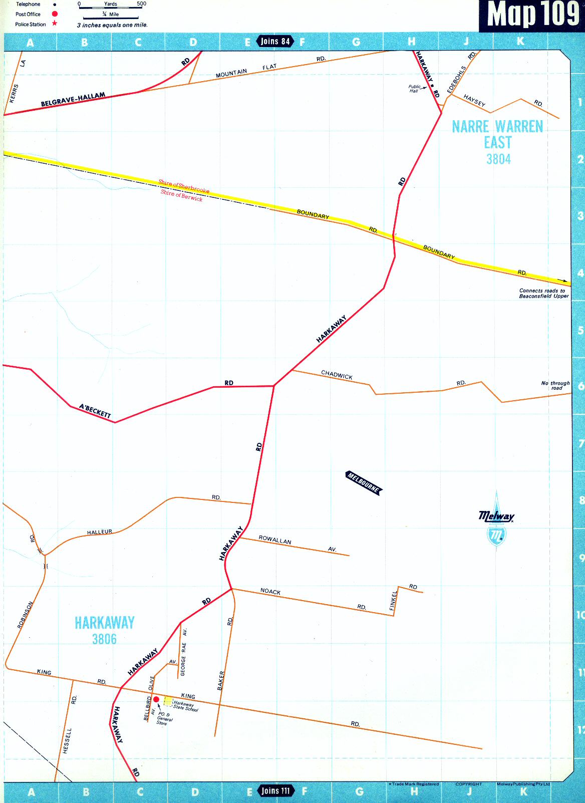 Melway Online Map - Editions 2 to 5 - Melway Maps