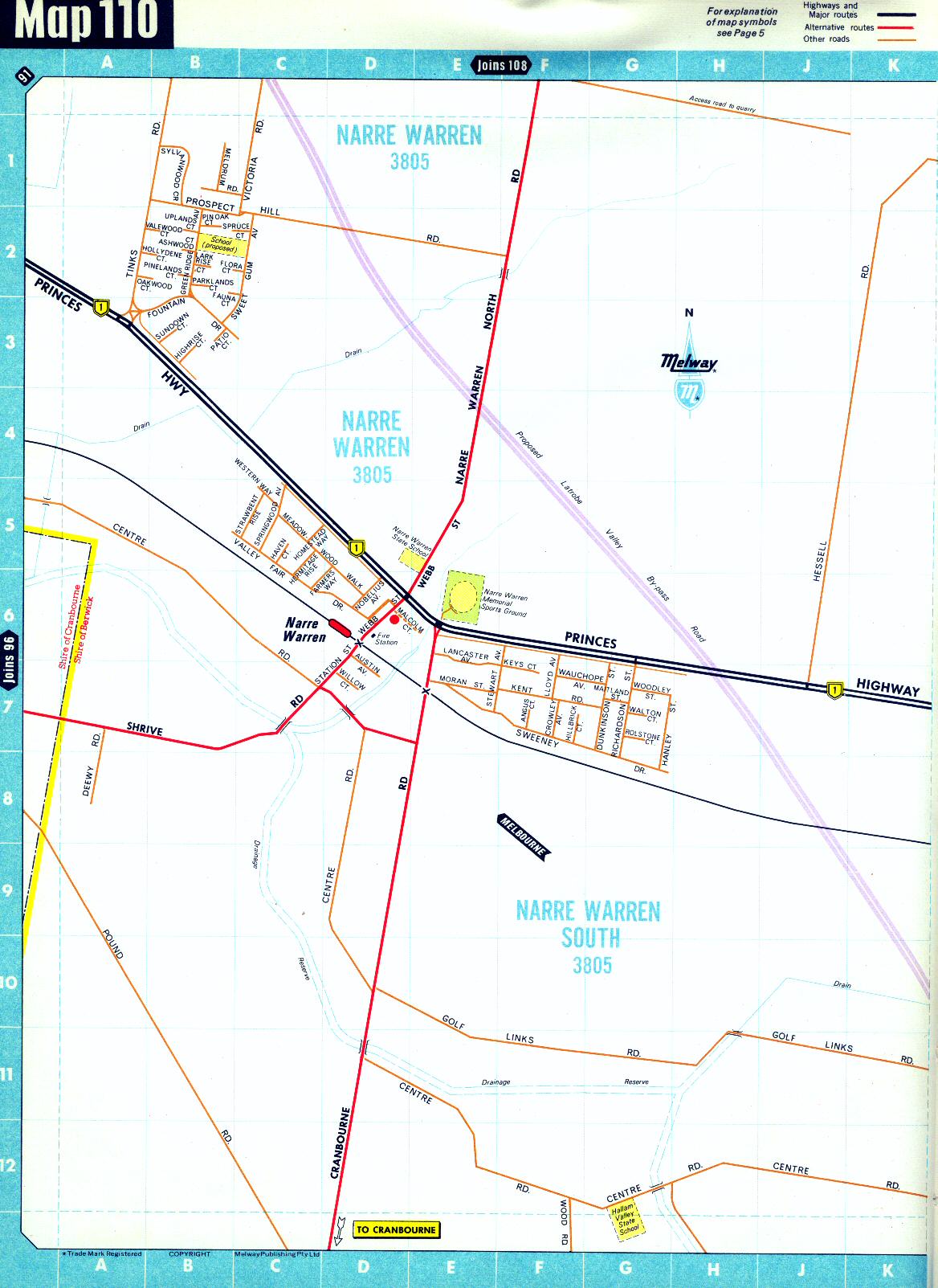 Melway Online Map - Editions 2 to 5 - Melway Maps