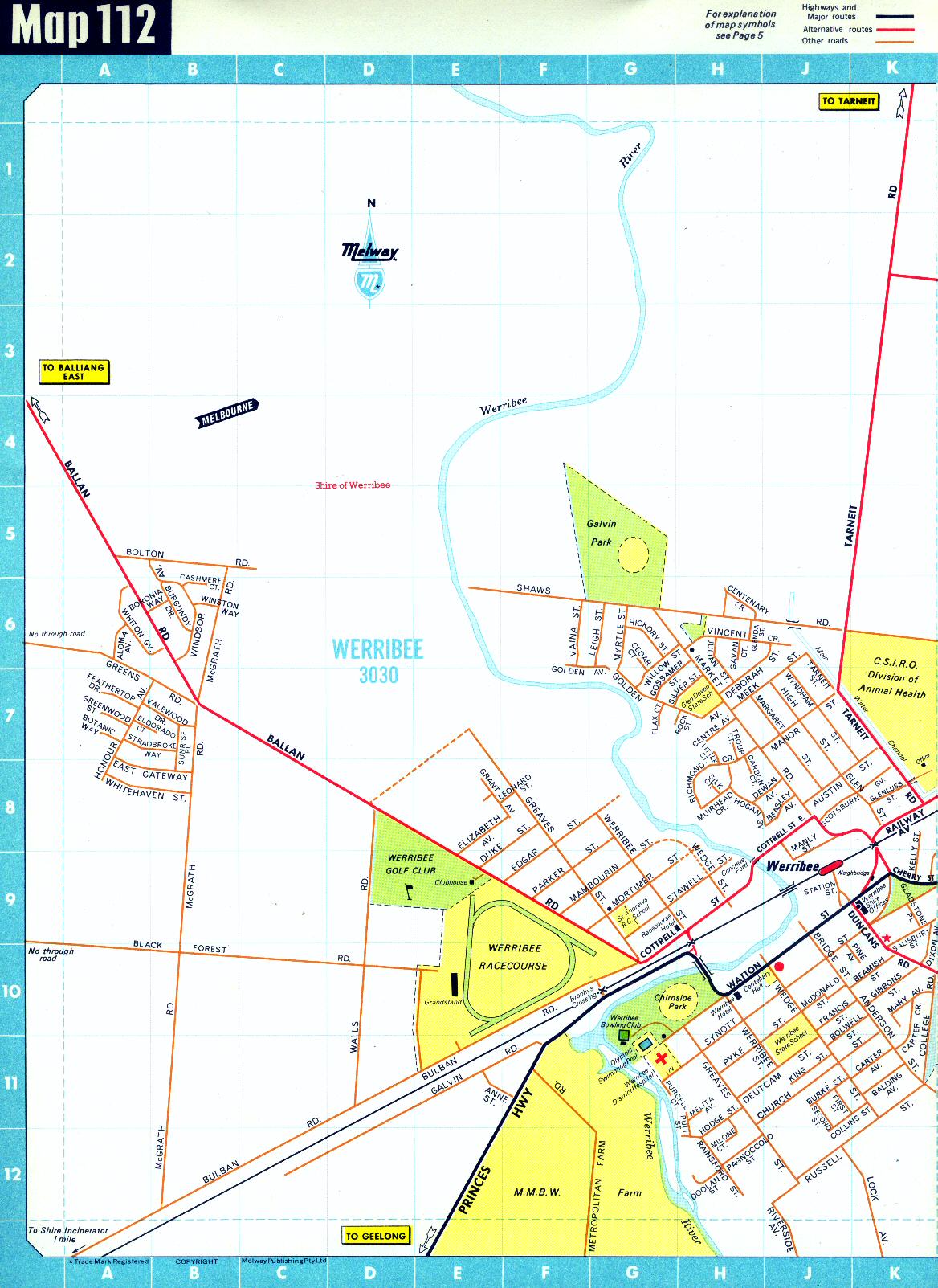 Melway Online Map - Editions 2 to 5 - Melway Maps