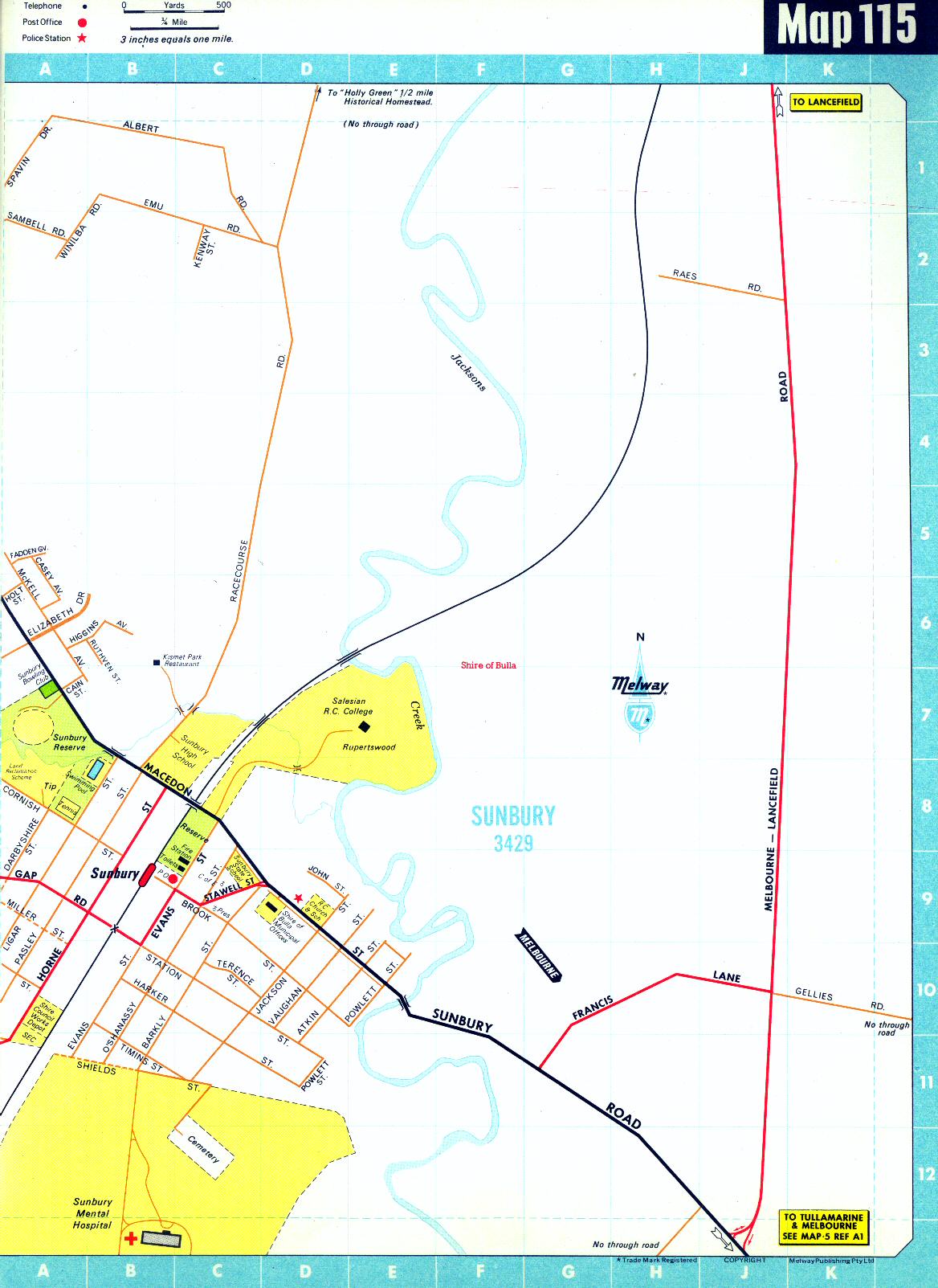 Melway Online Map - Editions 2 to 5 - Melway Maps