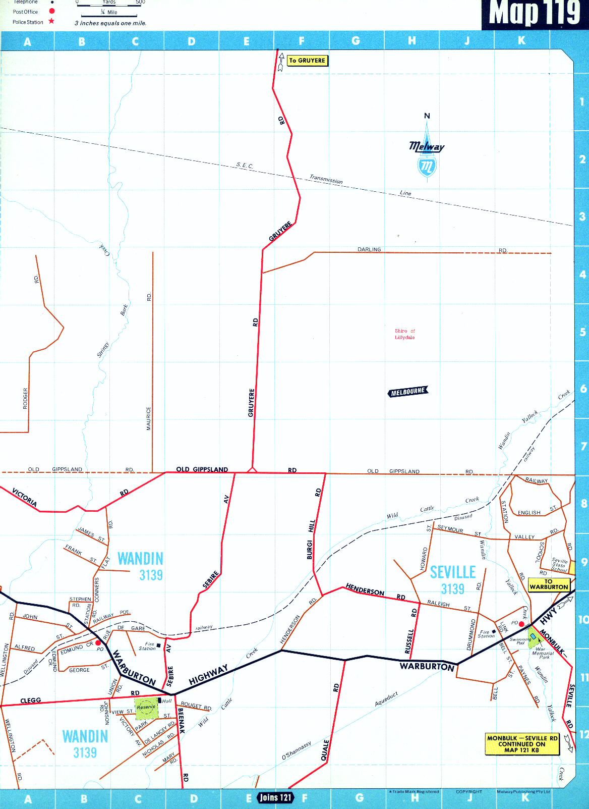 Melway Online Map - Editions 2 to 5 - Melway Maps