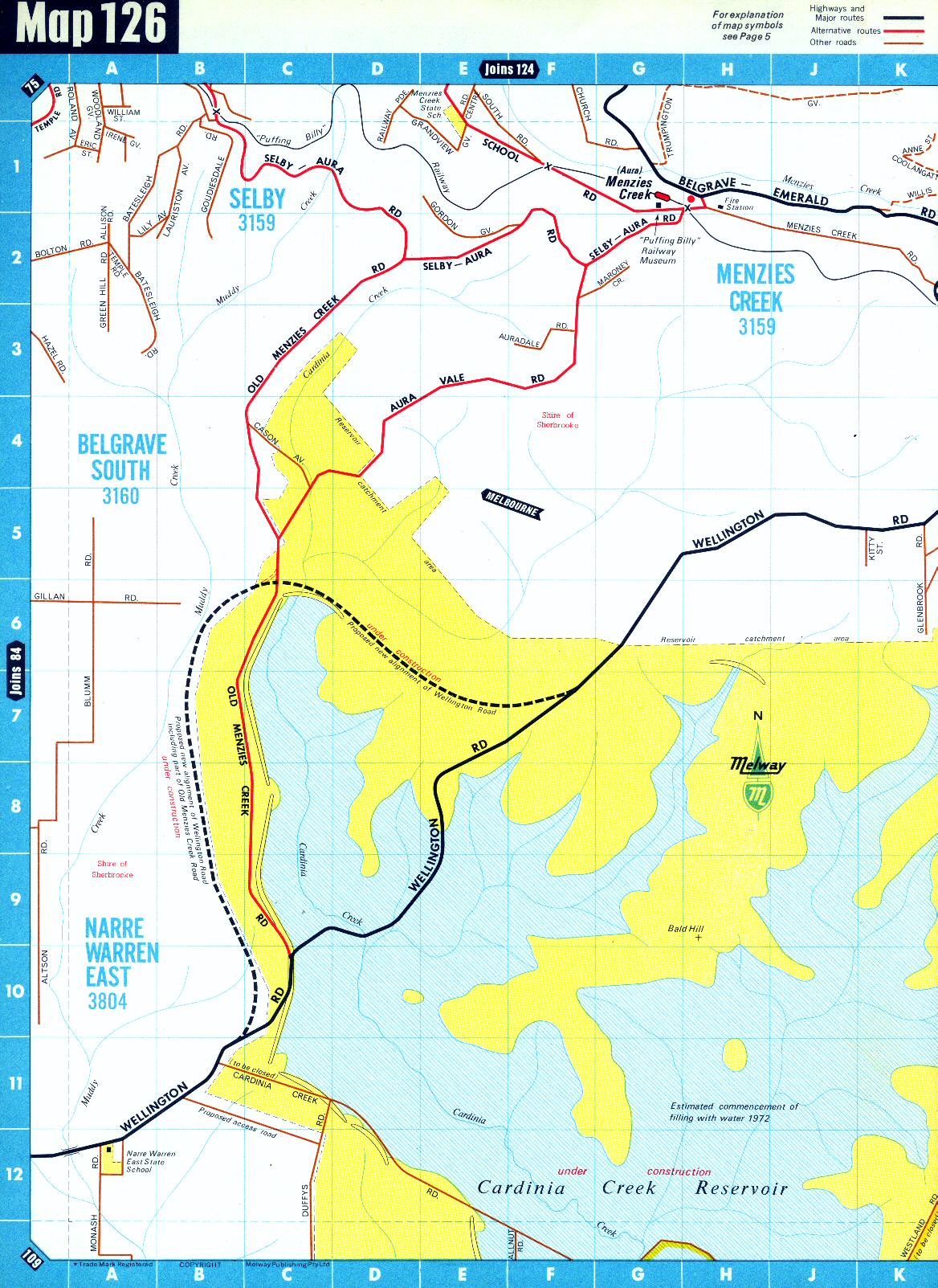 Melway Online Map - Editions 2 to 5 - Melway Maps